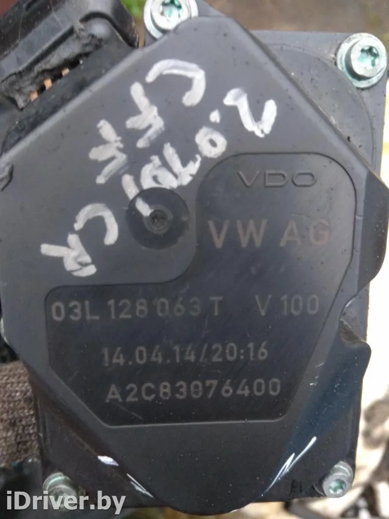 Заслонка дроссельная Volkswagen Passat B6 2.0л TDI 2009г. купить в ...